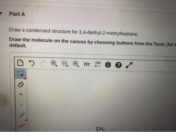 Solved Part A Draw a condensed structure for | Chegg.com