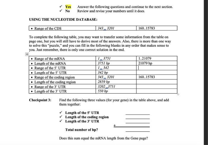 Solved how do you calculate the range and length of 5' UTR | Chegg.com
