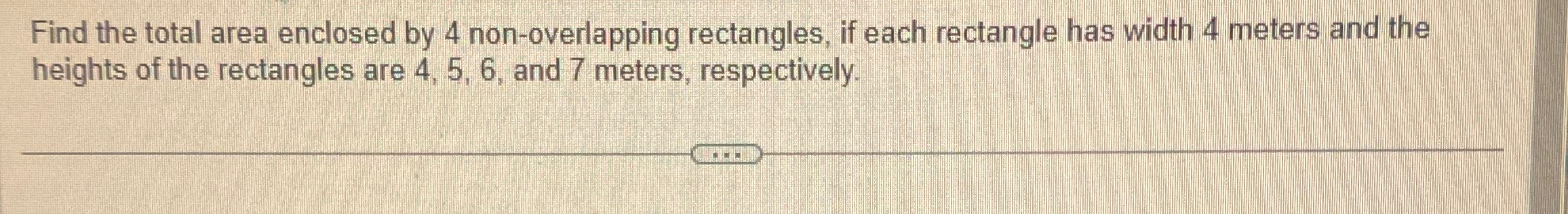 Solved Find the total area enclosed by 4 ﻿non-overlapping | Chegg.com