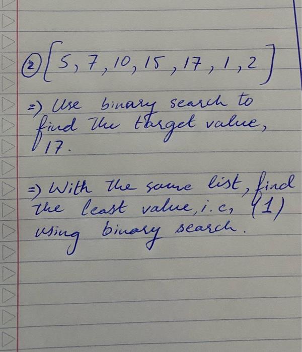 Solved kindly write pseudocode for the problems and explain | Chegg.com