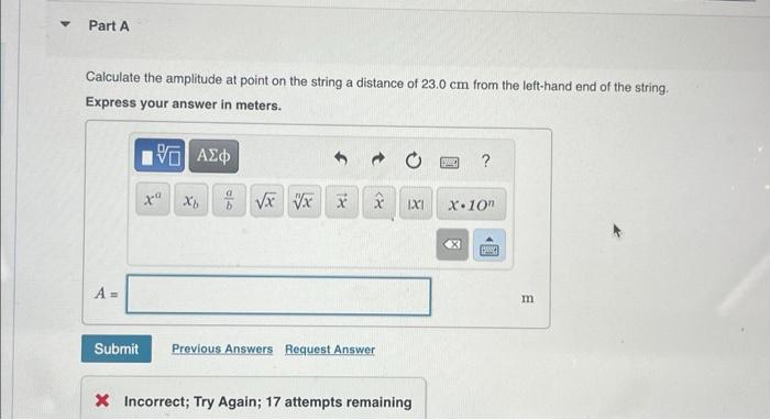 Solved A string with both ends held fixed is vibrating in | Chegg.com