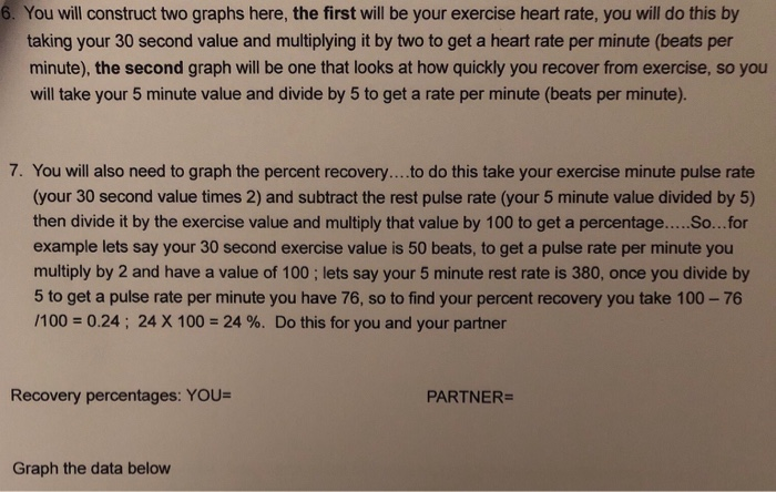 Solved Record your pulse rate below Pulse at 30 seconds | Chegg.com