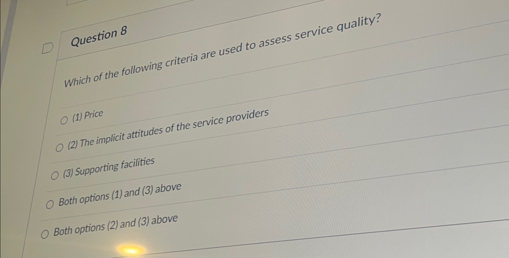 Solved Question 8Which of the following criteria are used to | Chegg.com