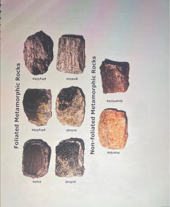 Lab 10: Rocks and Rock Identification In this lab you | Chegg.com