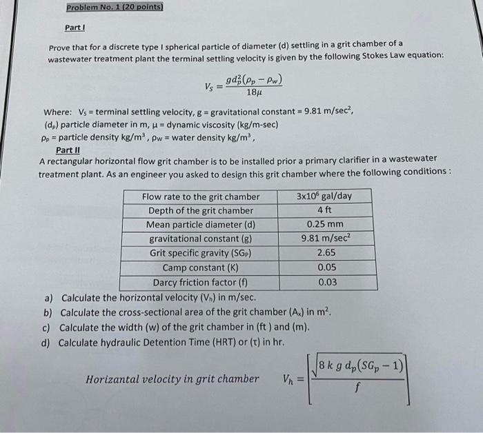 Solved Prove that for a discrete type I spherical particle | Chegg.com