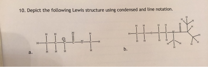 Solved 10. Depict the following Lewis structure using | Chegg.com Solved 10. Depict the following Lewis structure using | Chegg.com