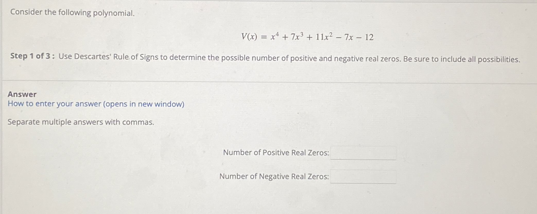 Solved Consider the following | Chegg.com