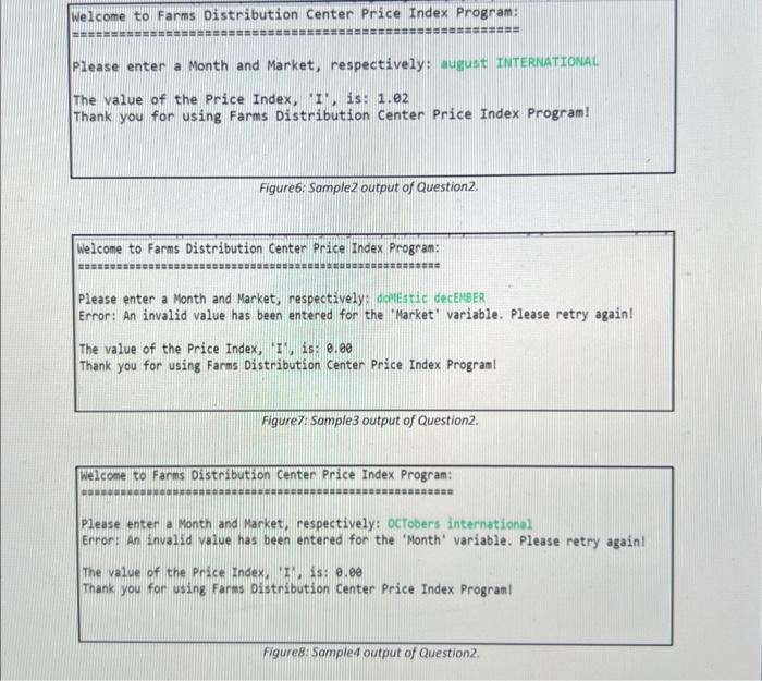 Solved Questions #2 (8pts) Farms Distribution Center Price | Chegg.com