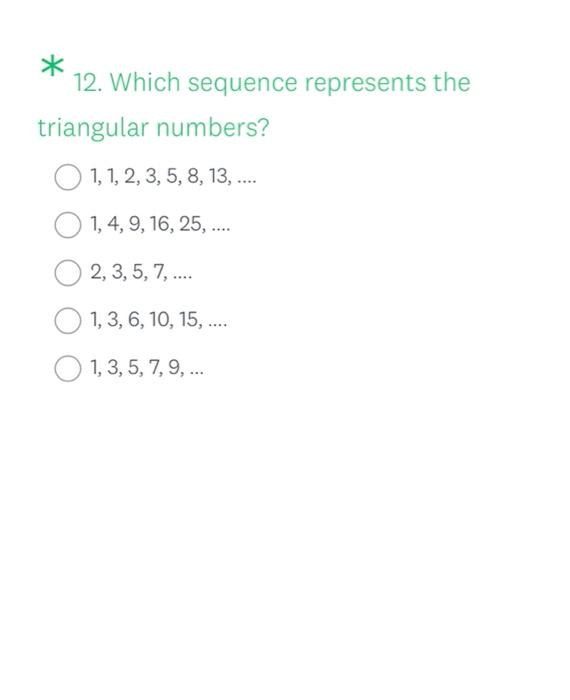Solved * 10. Find the next two numbers in the sequence using | Chegg.com