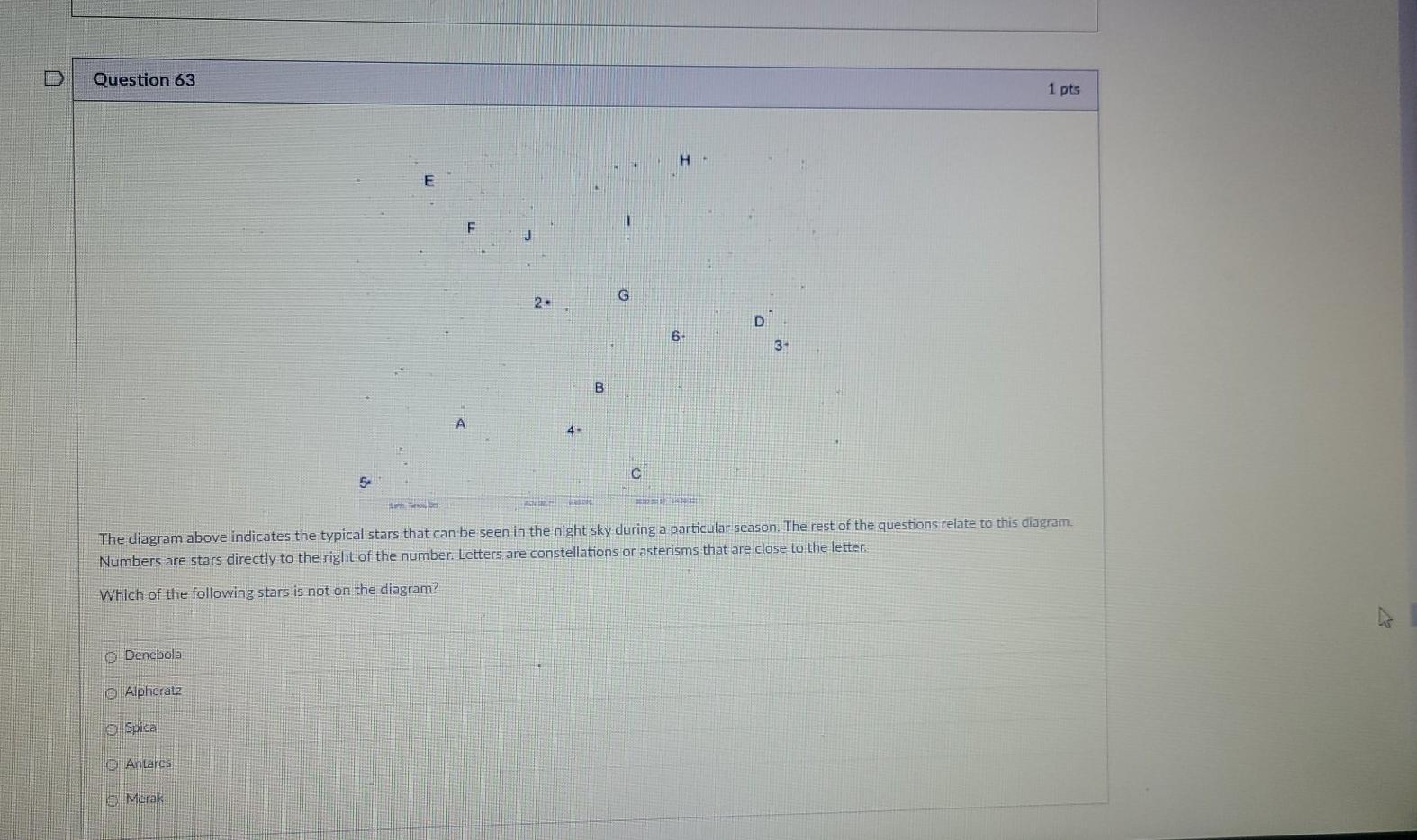 Solved Question 61 1 pts H E F G D 3 B 4 The diagram above | Chegg.com Solved Question 61 1 pts H E F G D 3 B 4 The diagram above | Chegg.com