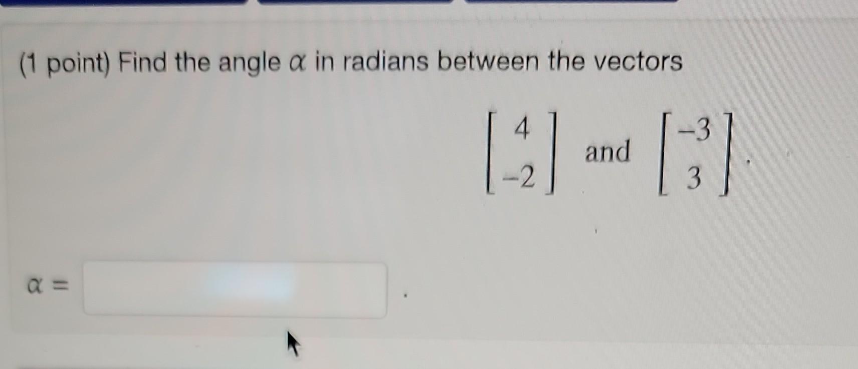 Solved ⎣⎡−7−1261⎦⎤=a⎣⎡11−3⎦⎤+b⎣⎡−1−211⎦⎤( 1 point) Find the | Chegg.com