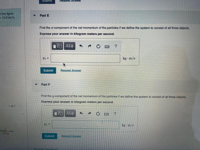 Solved Three objects A,B, and C are moving as shown in the | Chegg.com