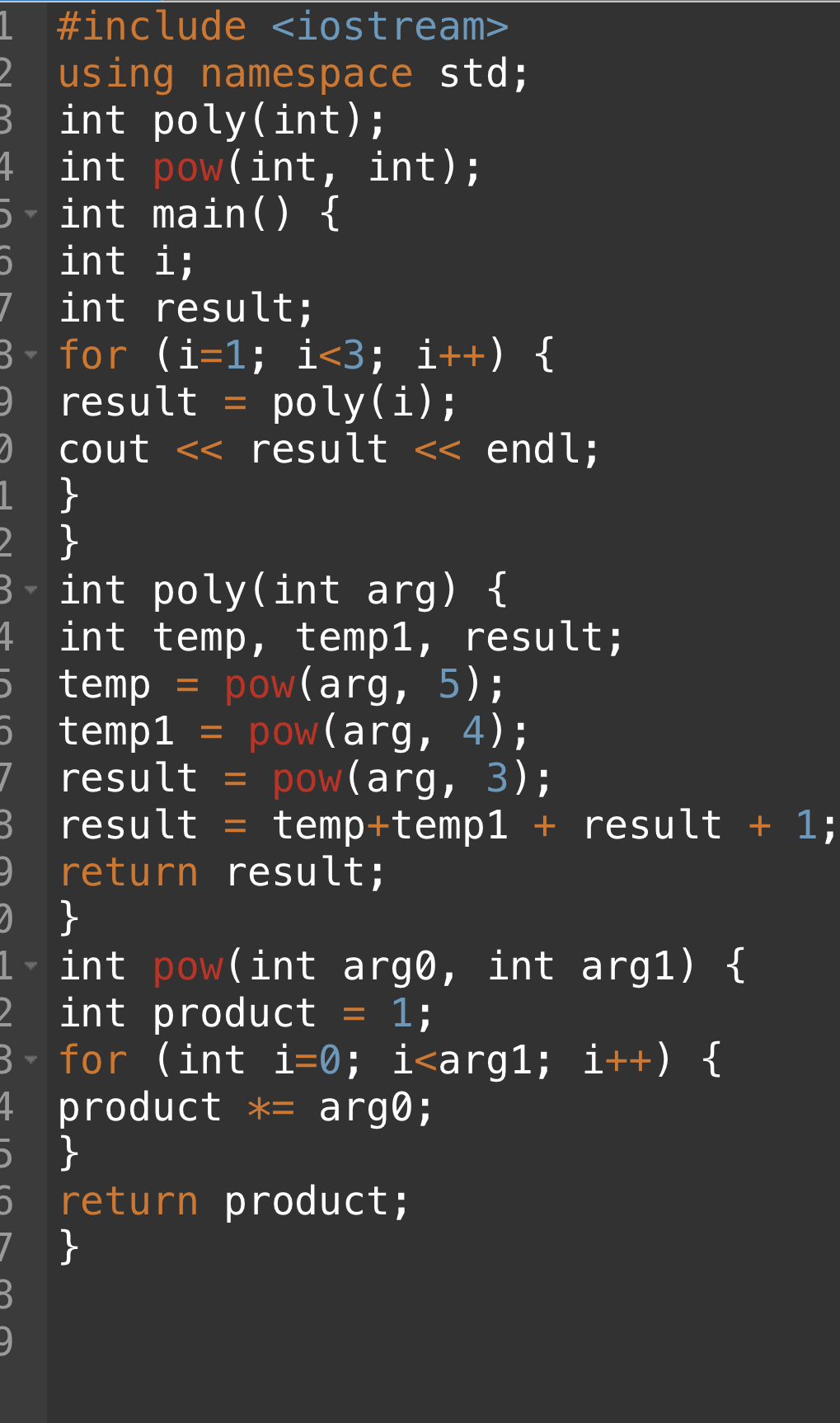 Solved Can you translate this c++ ﻿code into assembly | Chegg.com