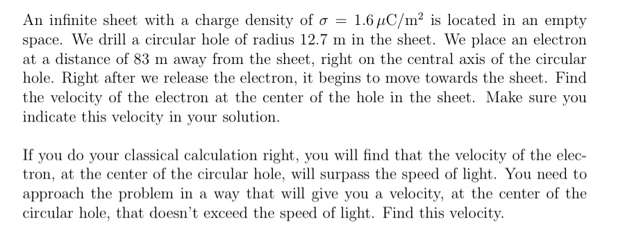 Solved Please use energy considerations to solve. PLEASE DO | Chegg.com