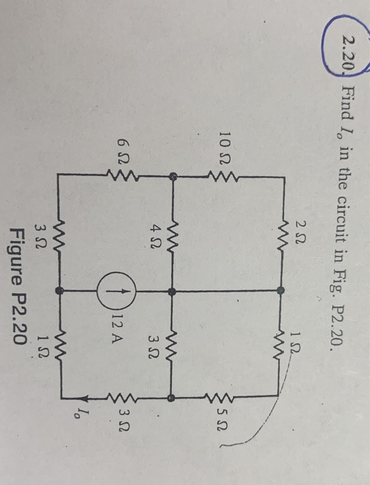 Solved 2.15) Find I. in the network in Fig. P2.15. 4 kΩ 10 | Chegg.com