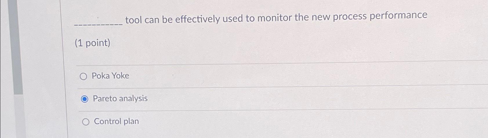 Solved tool can be effectively used to monitor the new | Chegg.com