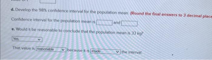 Solved The Sugar Producers Association wants to estimate the | Chegg.com