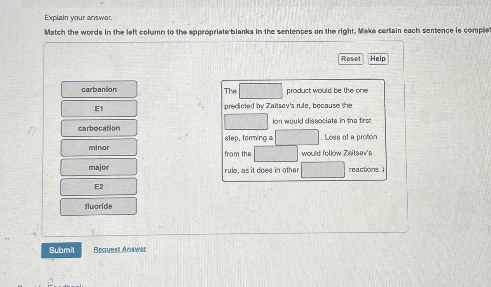 Solved Explain your answer.Match the words in the left | Chegg.com