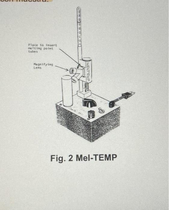 Melting Point Apparatus Mel Temp
