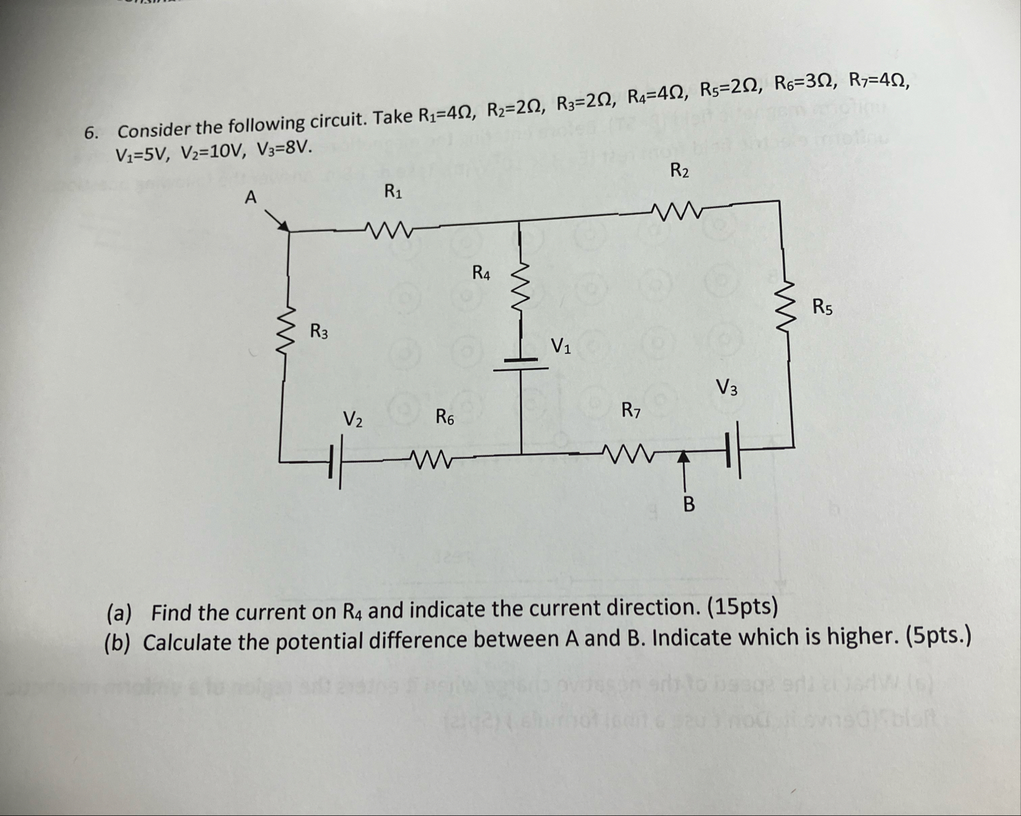 Solved Consider the following circuit. Take | Chegg.com