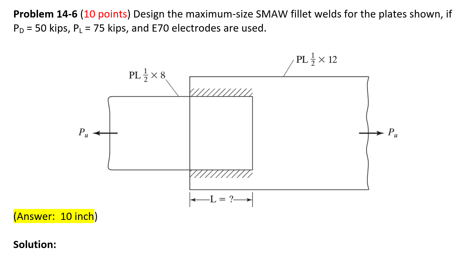 Solved Problem 14-6 (10 ﻿points) ﻿Design the maximum-size | Chegg.com