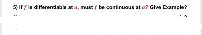 Solved 1) Give three real life examples of chain rule?8) Two | Chegg.com