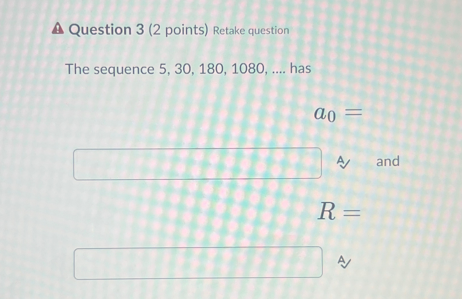 Solved Question 3 (2 points) Retake questionThe sequence | Chegg.com Solved Question 3 (2 points) Retake questionThe sequence | Chegg.com