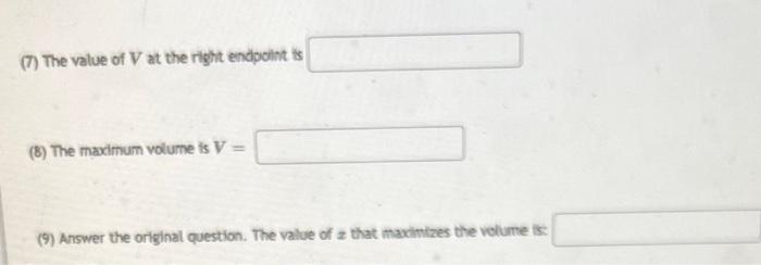 Solved Open-box Problem. An open-box (top open) is made from | Chegg.com