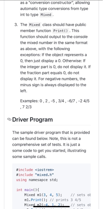 Solved Lab 2 Task Create A Class Called Mixed Objects Of 6580