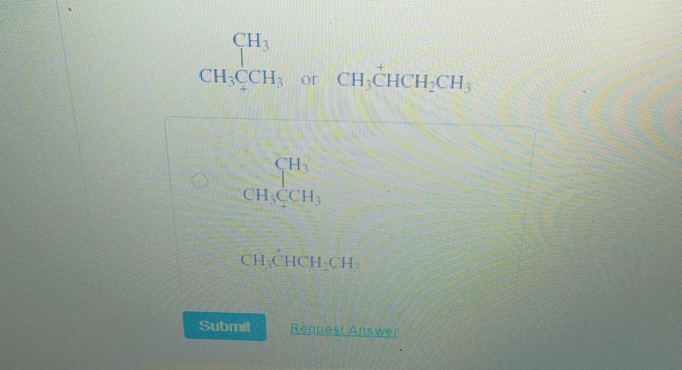 Solved CH3+CHCH2CH3CH3C+HCH3 or CH3C+HCH CH3C+HCH3 | Chegg.com