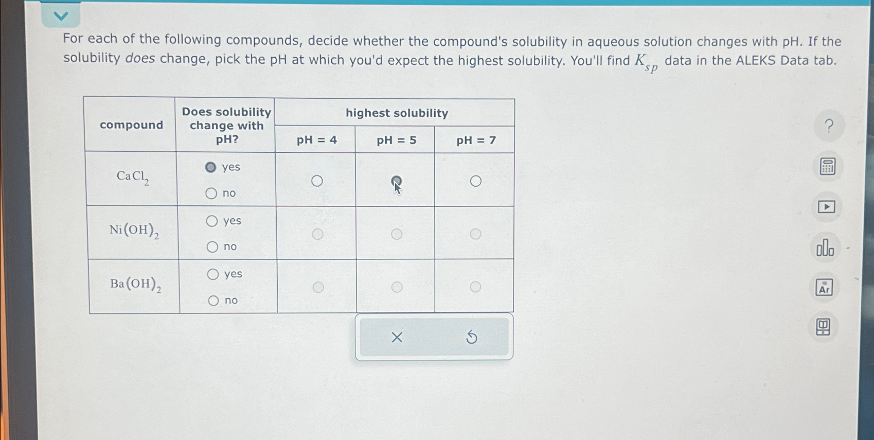 Solved For each of the following compounds, decide whether | Chegg.com