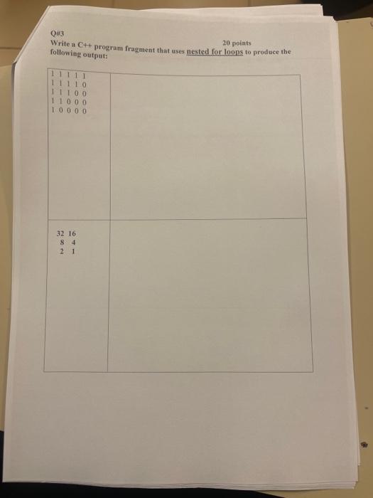 Solved Qиз 20 points Write a C++ program fragment that uses | Chegg.com