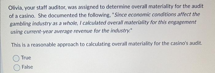 Solved Factual misstatements are detected when performing | Chegg.com