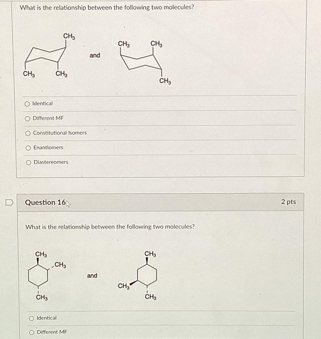 Solved What is the relationship between the following two | Chegg.com