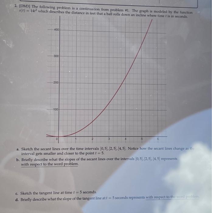 Solved 2. [DM3] The following problem is a continuation from | Chegg.com
