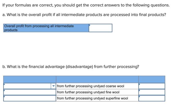 Solved Chapter 11: Applying Excel: Exercise 2. In industries | Chegg.com