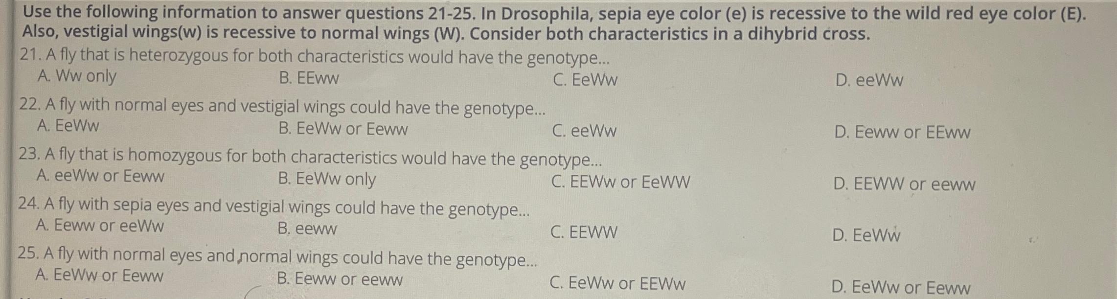 Solved Use the following information to answer questions | Chegg.com