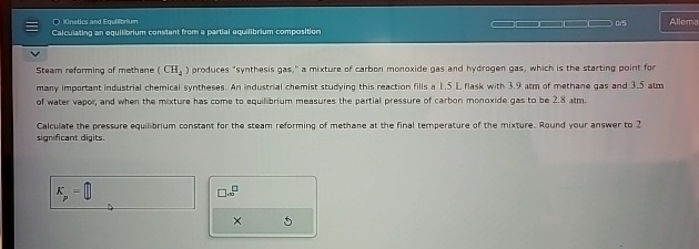 Solved Steam roforming of methane ( CH2 ) ﻿produces | Chegg.com