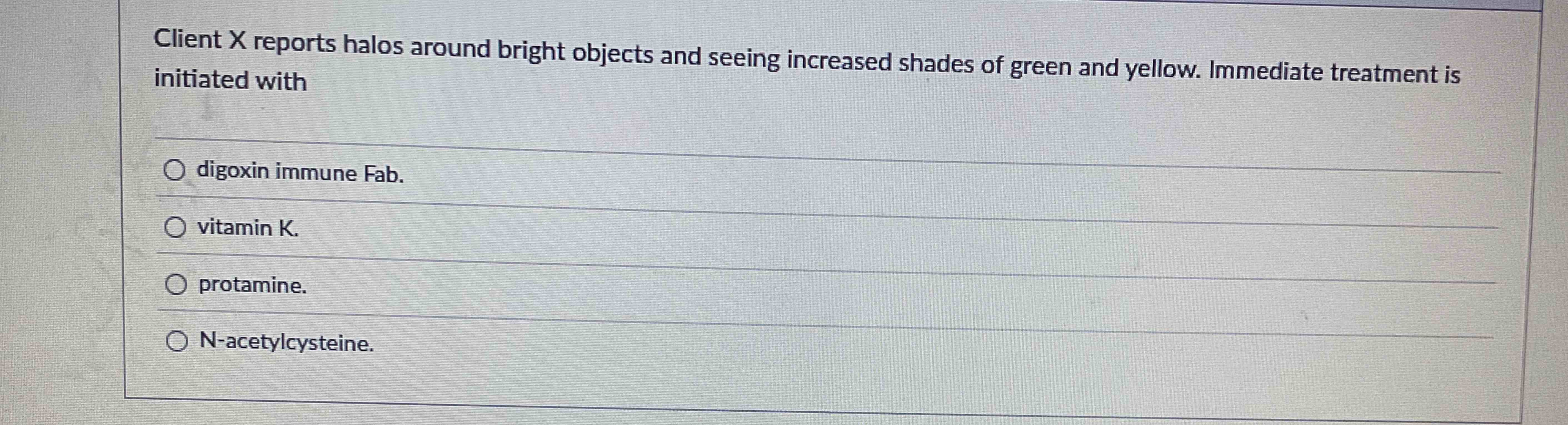 Solved Client \( ﻿X \) ﻿reports halos around bright objects | Chegg.com