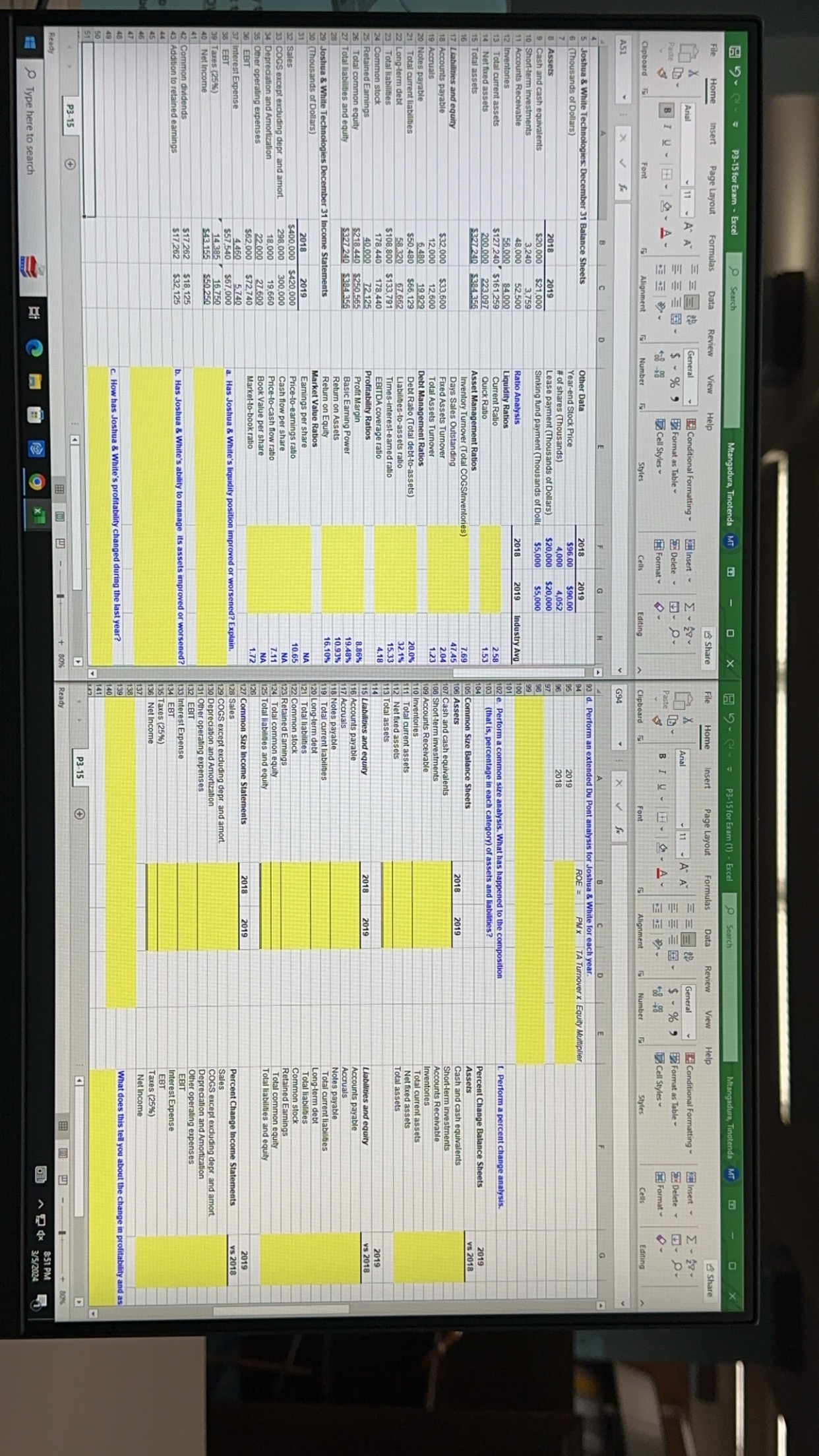 Please help with the missing gaps | Chegg.com