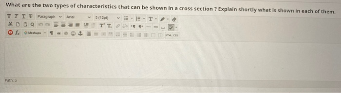 Solved What are the two types of characteristics that can be | Chegg.com