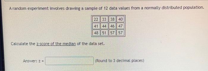 Solved A random experiment involves drawing a sample of 12 | Chegg.com