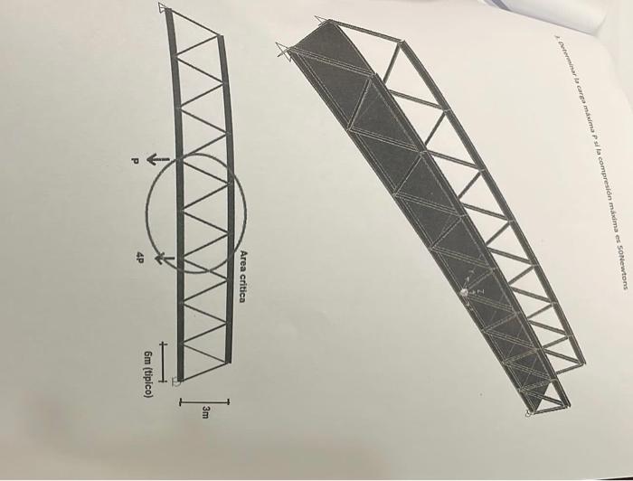 Solved Determine the maximum load P if the maximum | Chegg.com