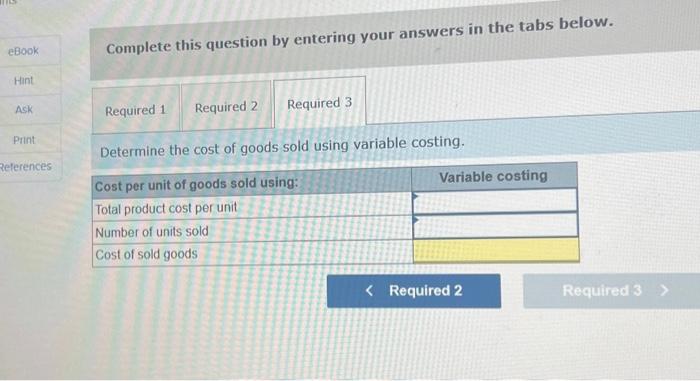 Solved Trio Company reports the following information for | Chegg.com