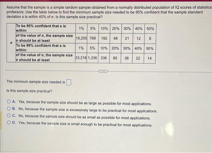 Solved Listed in the accompanying table are sample times | Chegg.com