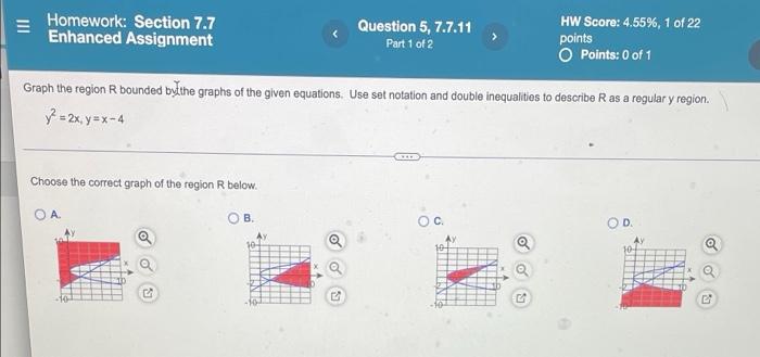 Solved Homework Section 7 7 Enhanced Assignment Question
