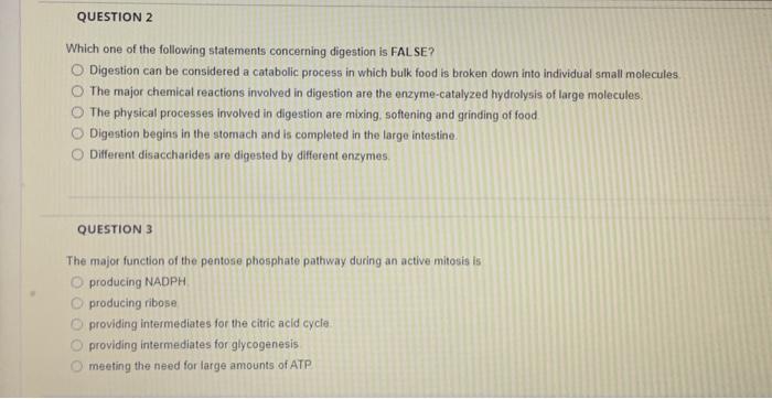 Solved which one of the following statements concerning | Chegg.com