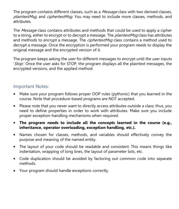 Solved Encryption is a process of converting a message, | Chegg.com