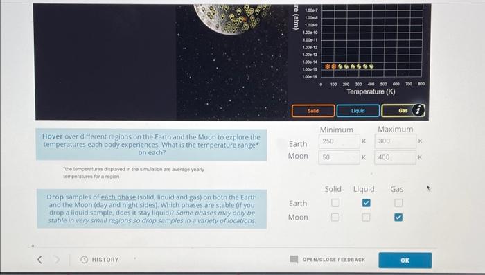 Solved Hover over different regions on the Earth and the | Chegg.com