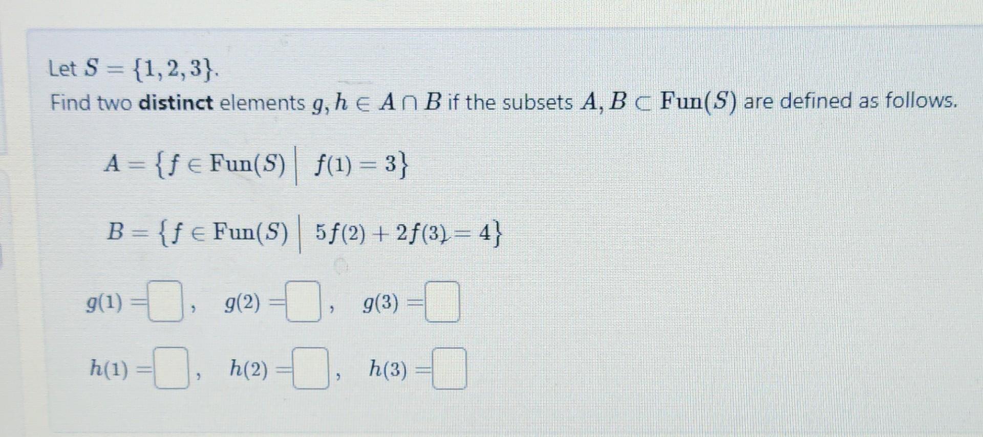 Solved Select all sets of functions which are vector spaces | Chegg.com